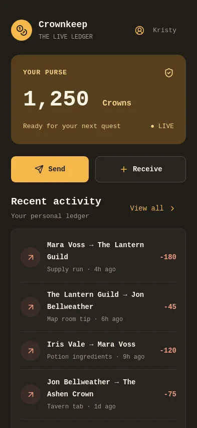 LARP Wallet Mobile
