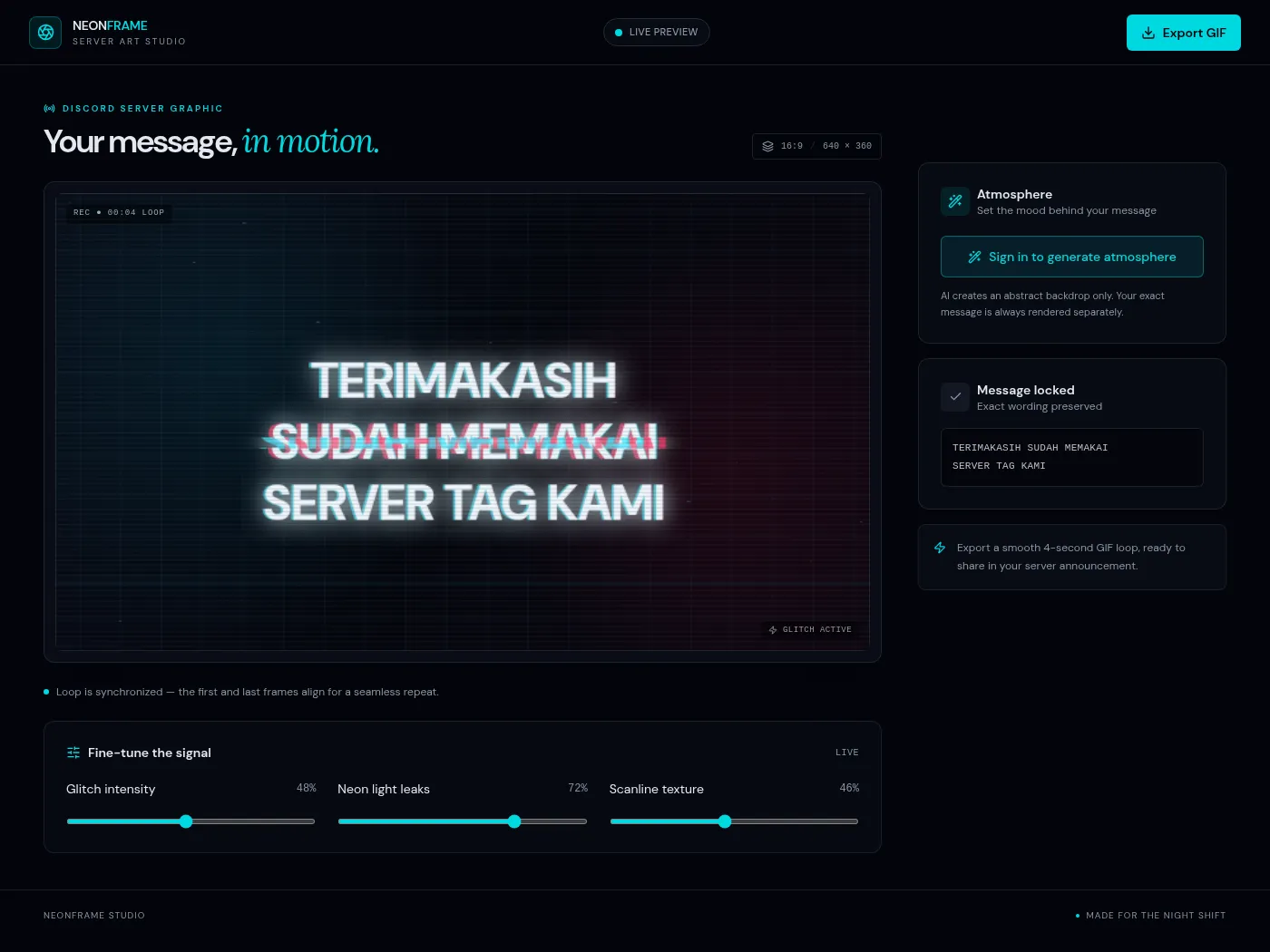 Cyberpunk Server Banner