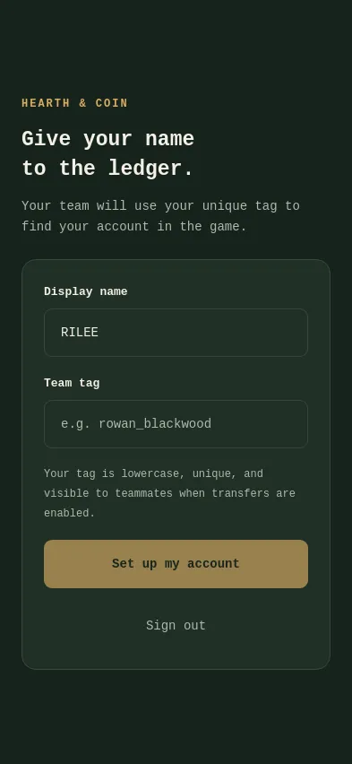 LARP Wallet Mobile