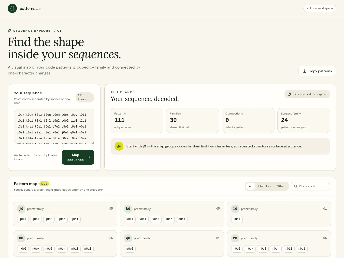 Code Pattern Visualizer