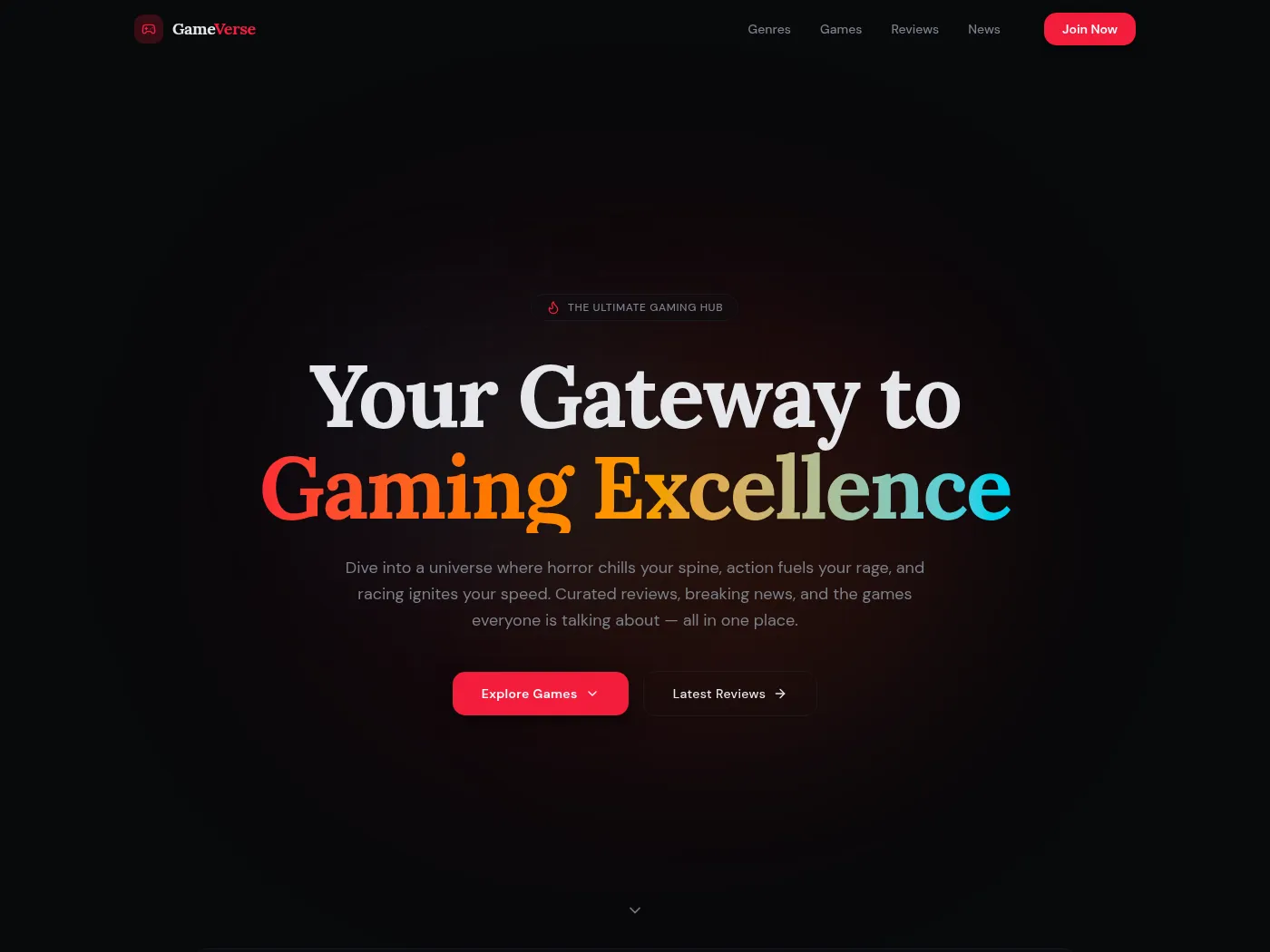 GameVerse Hub