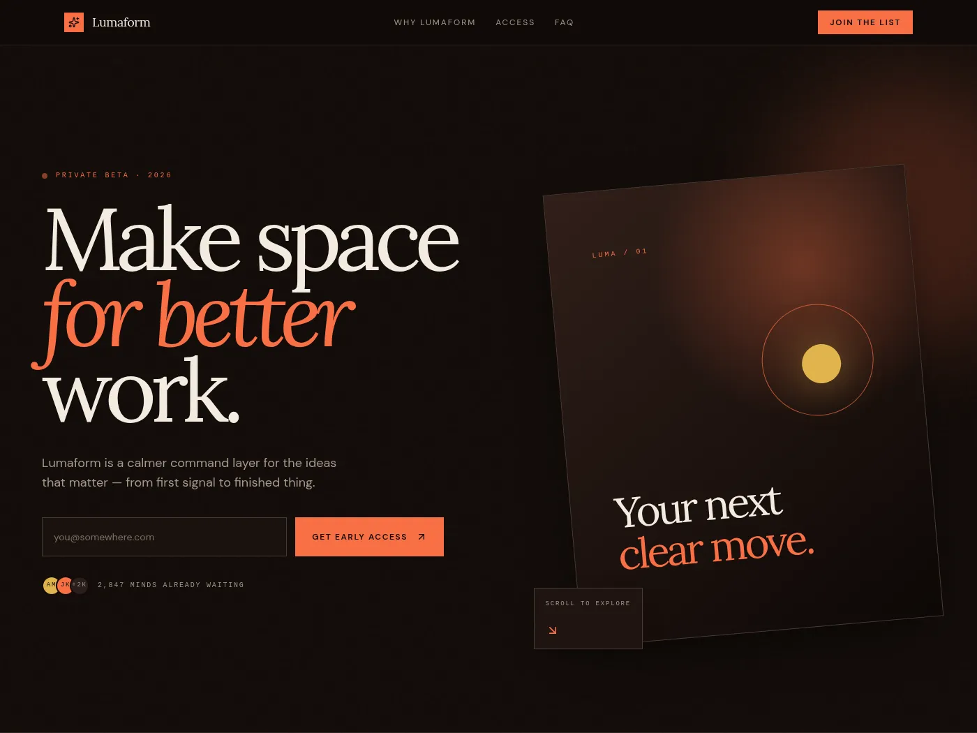 HeroLaunch Landing Page