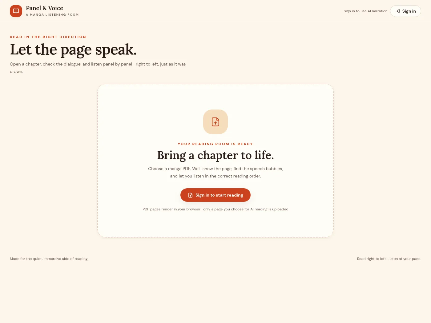 MangaTTS Reader