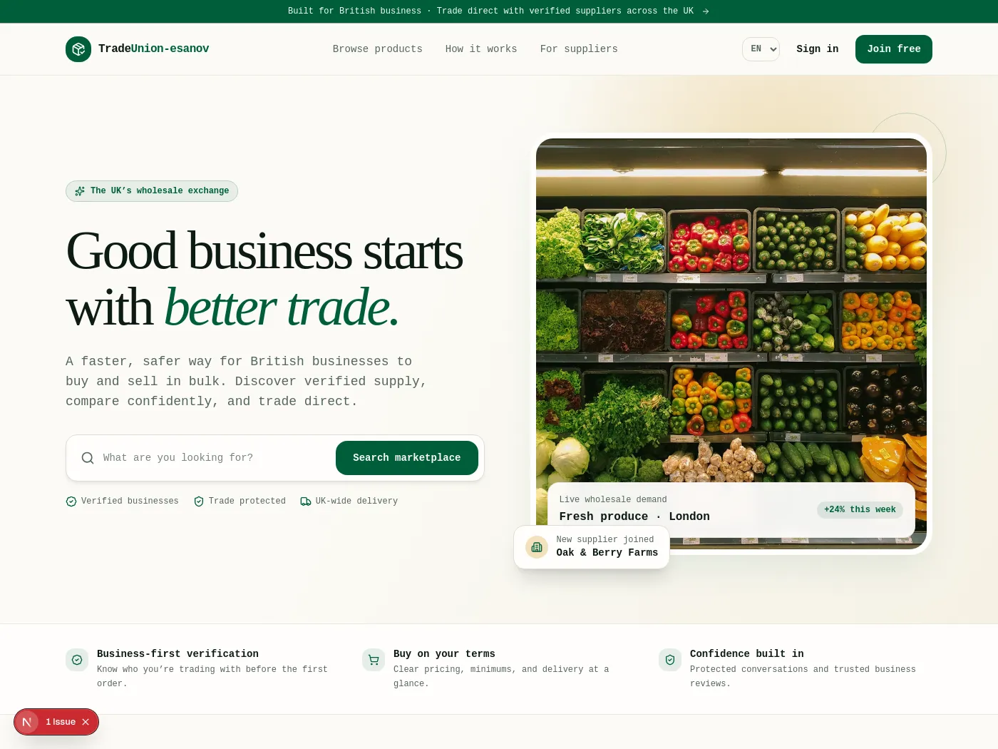 UK B2B Wholesale Hub