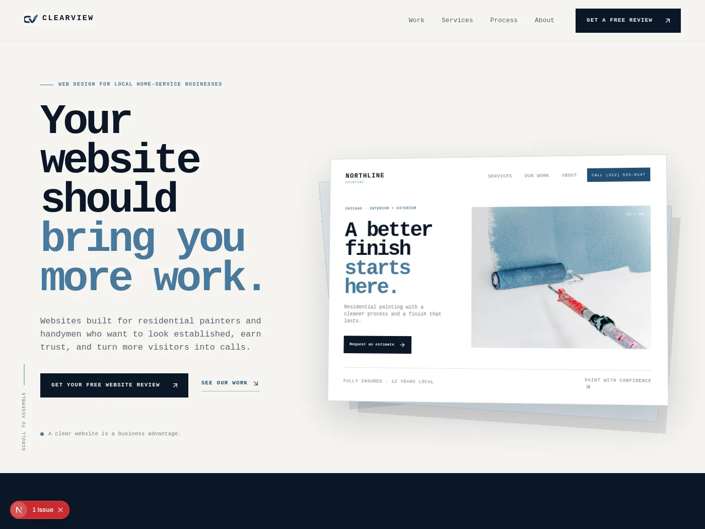 ClearView Agency Website