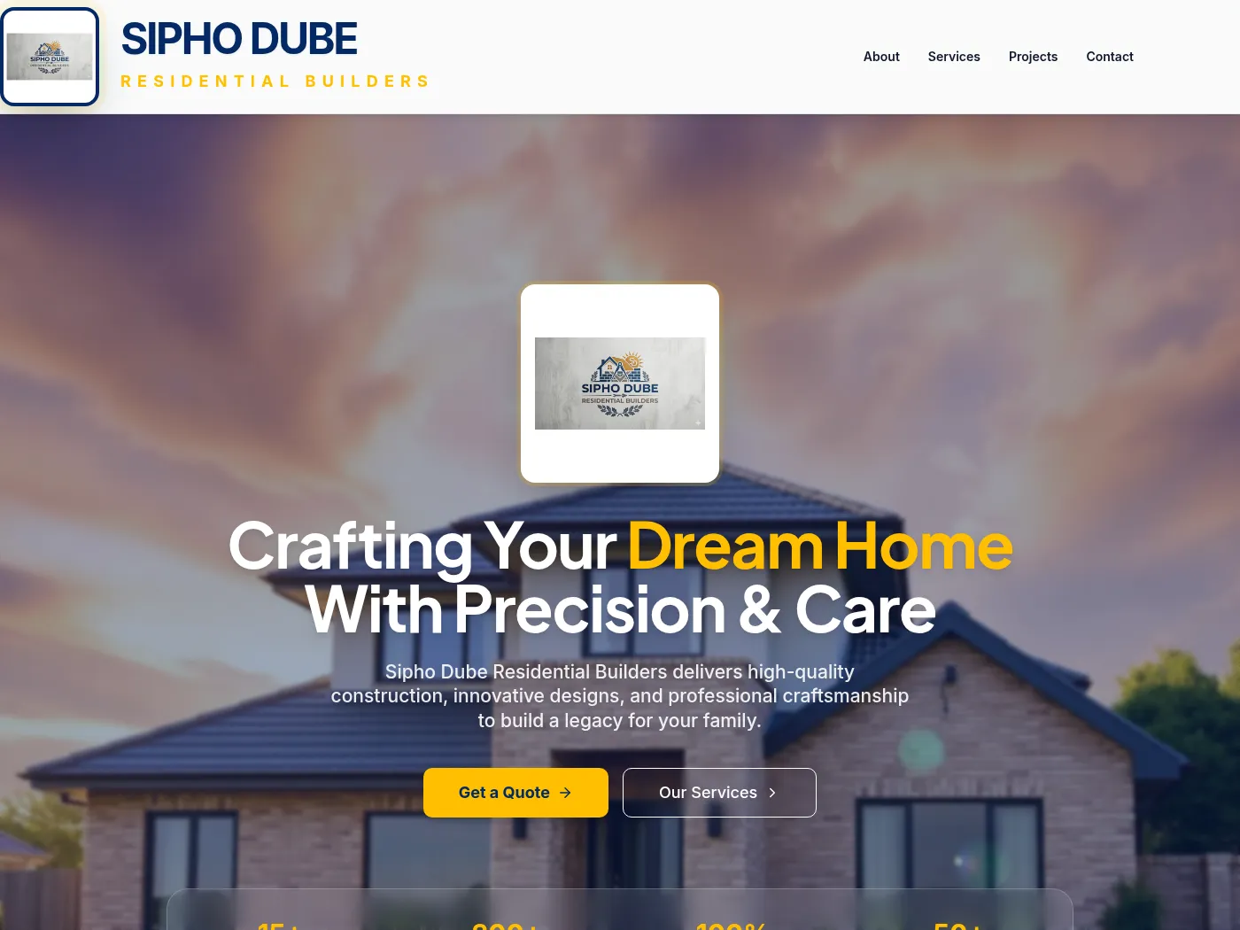 Sipho Dube Builder Site