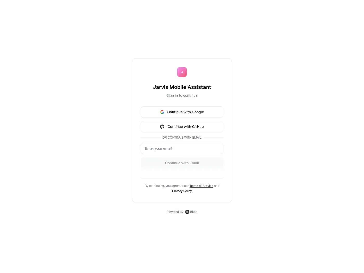 Jarvis Mobile Assistant