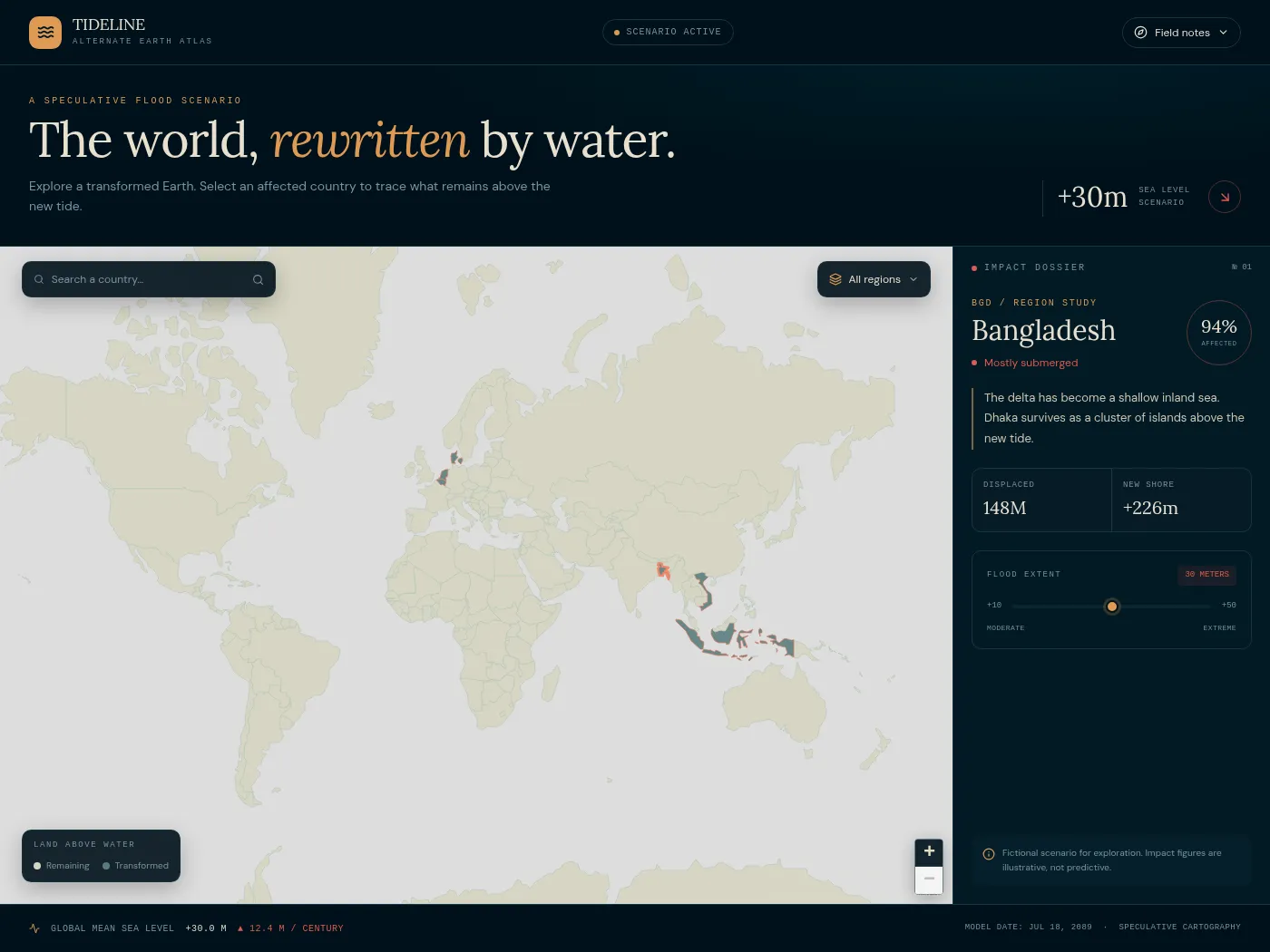 Flooded Worlds Mapper