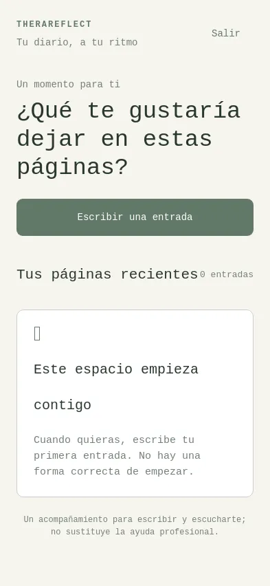 TheraReflect App