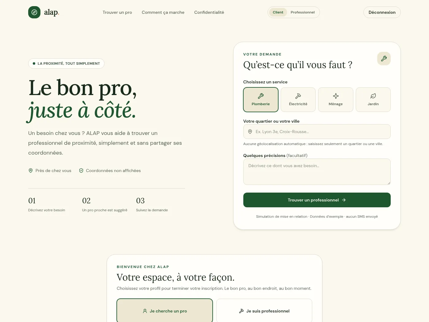 ALAP Proximité Connect