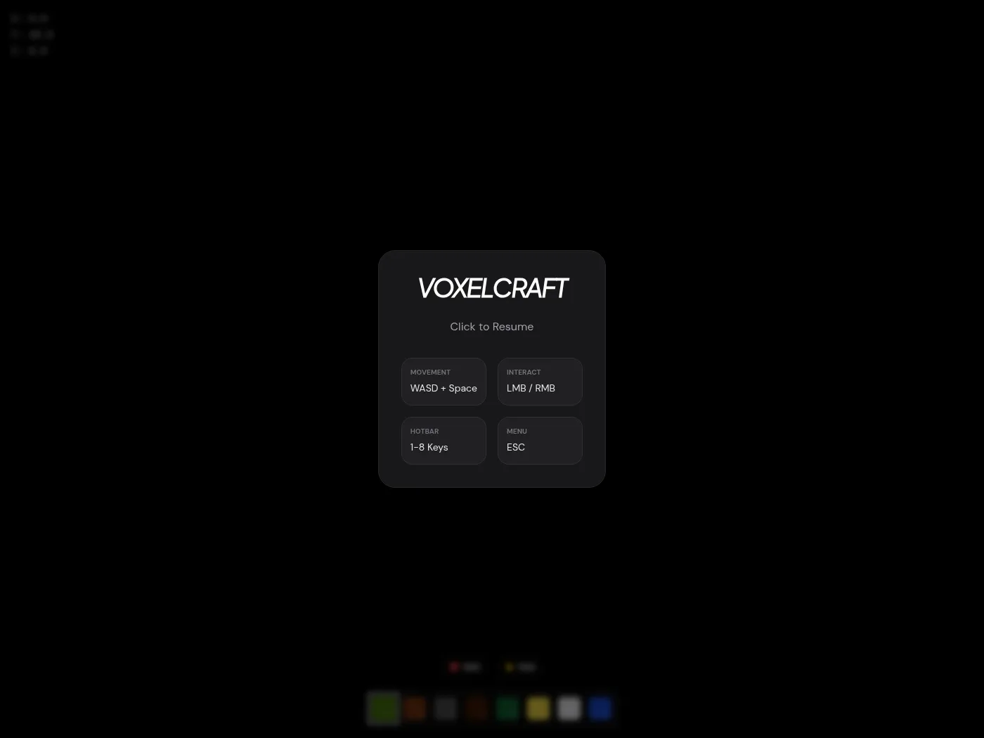 VoxelCraft Browser Game
