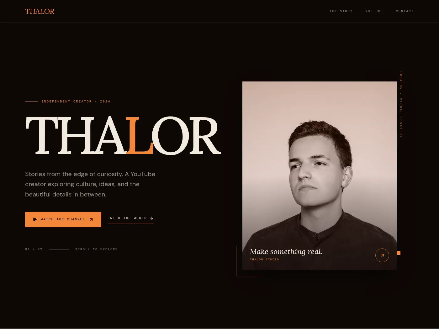 THALOR Creator Website