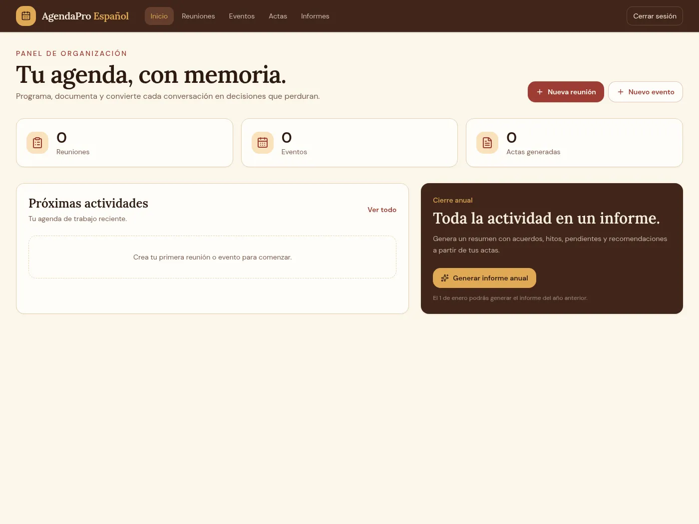 AgendaPro Español