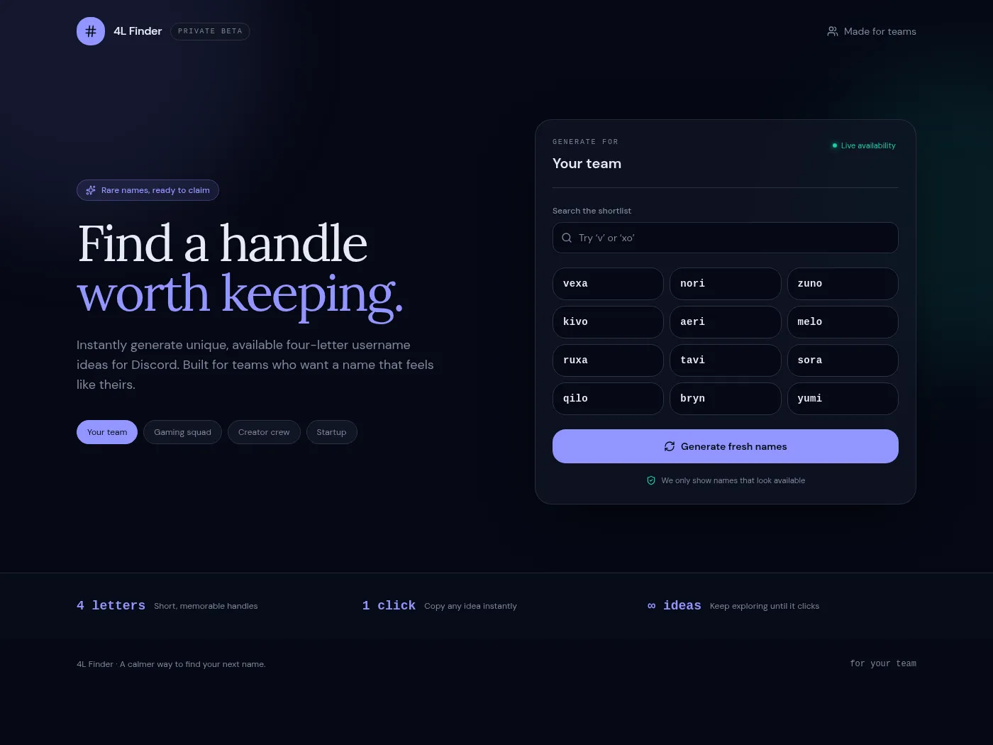 Discord 4L Finder