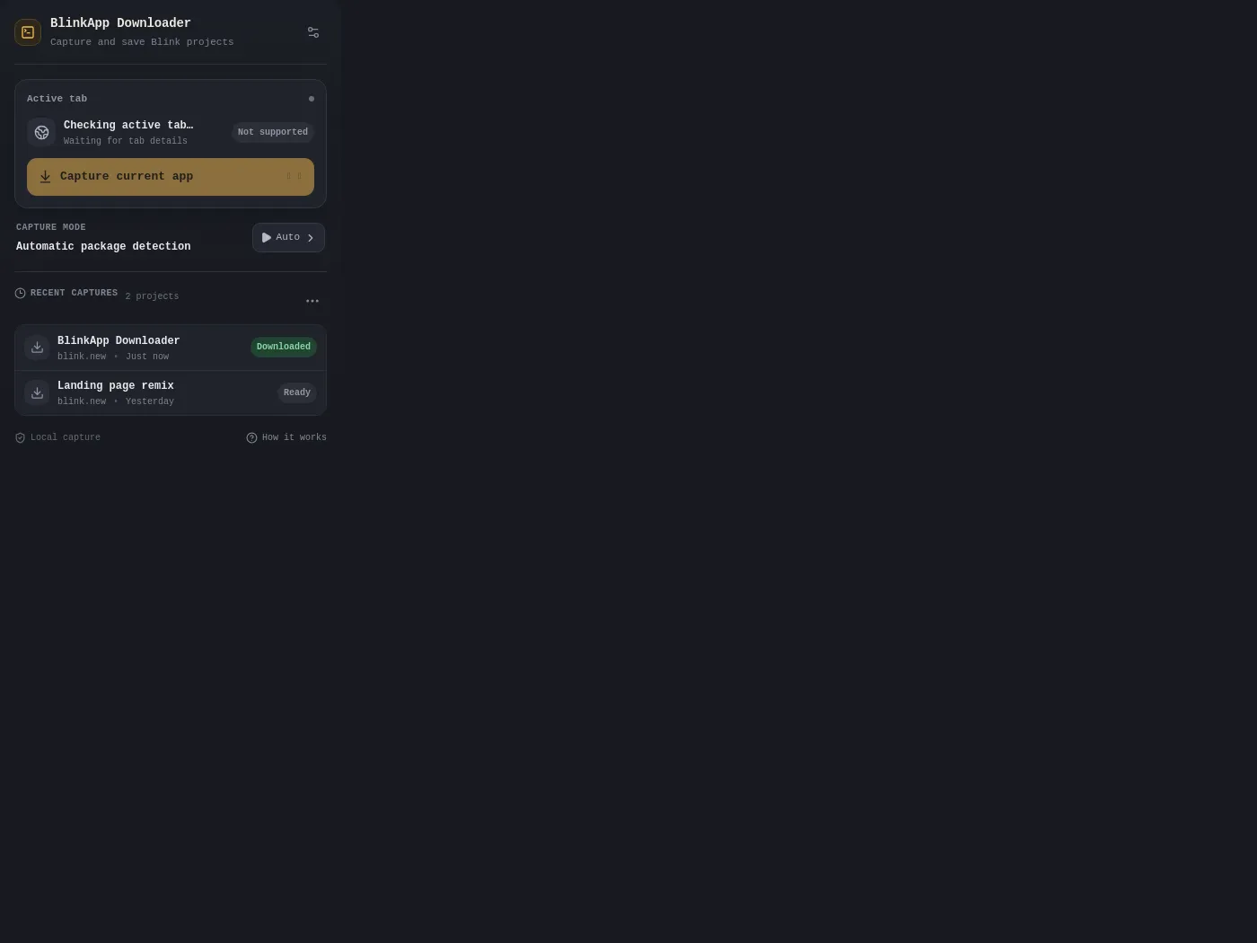 BlinkApp Downloader