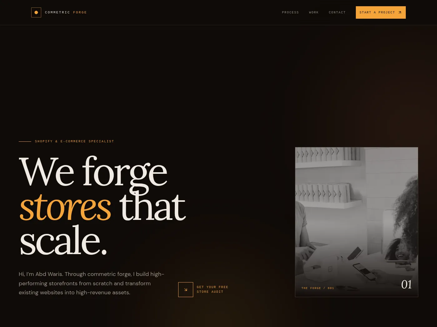 Commetric Forge Portfolio