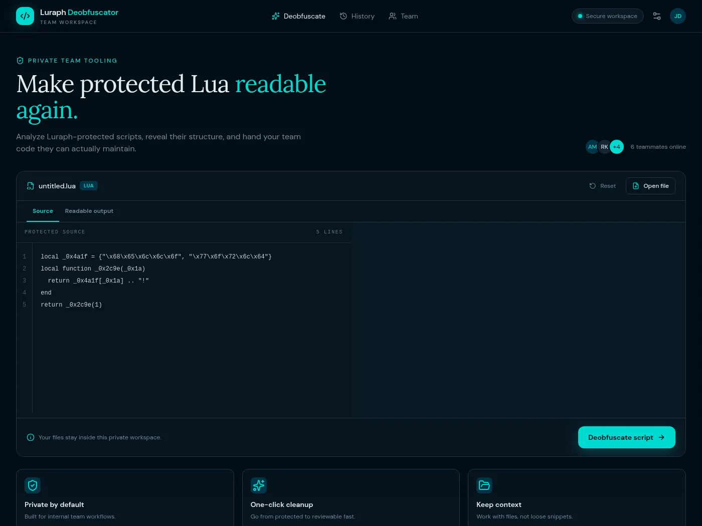 Luraph Deobfuscator