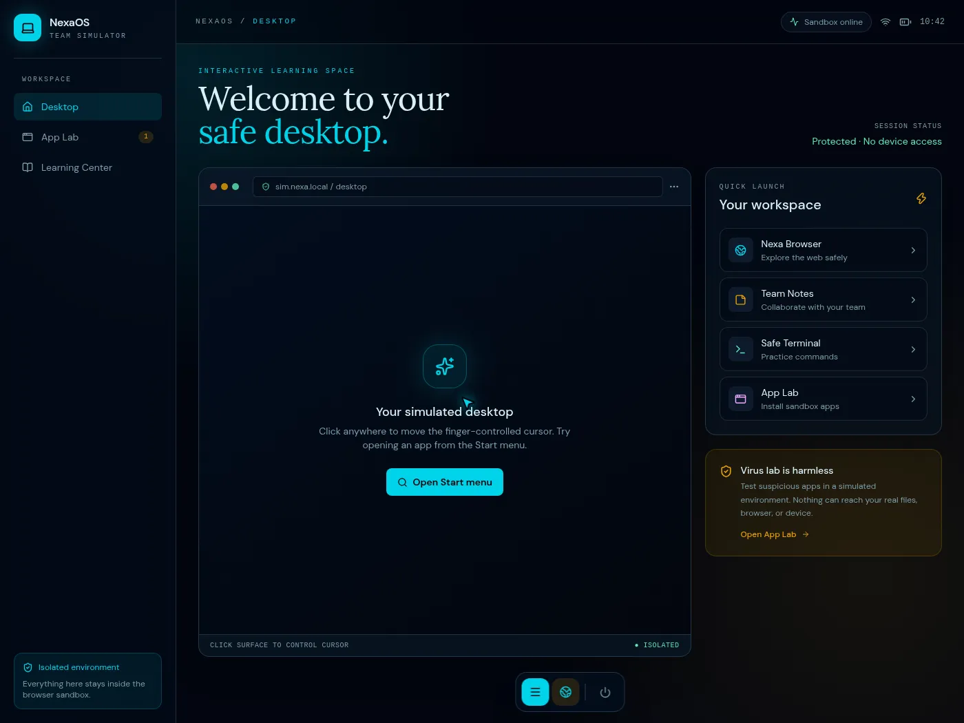 Win11 Web Simulator