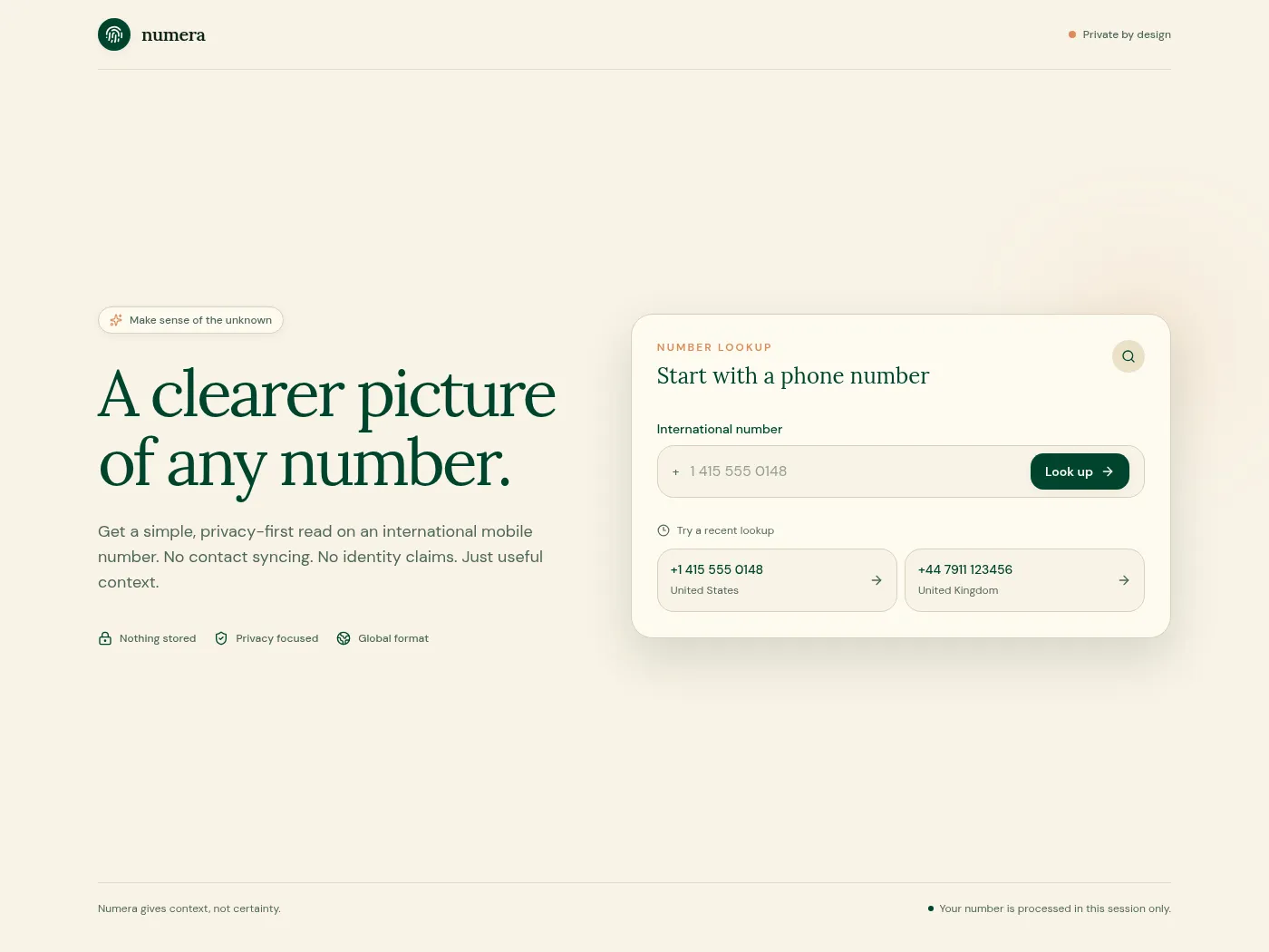 Number Lookup Finder