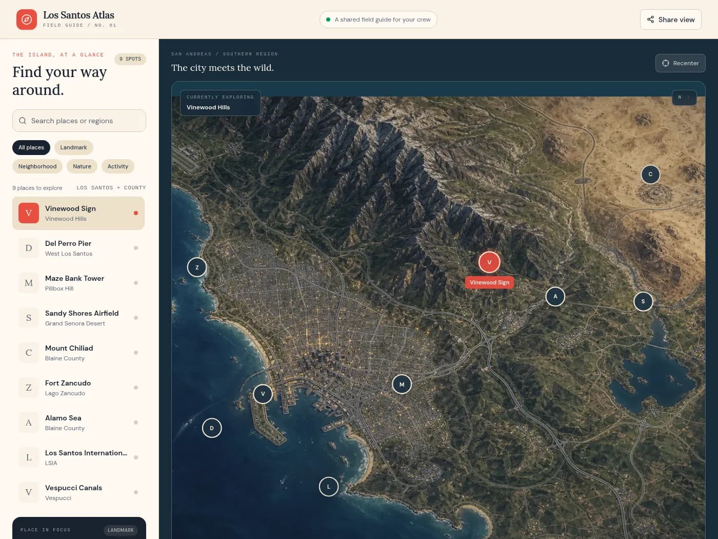 GTA 5 Interactive Map
