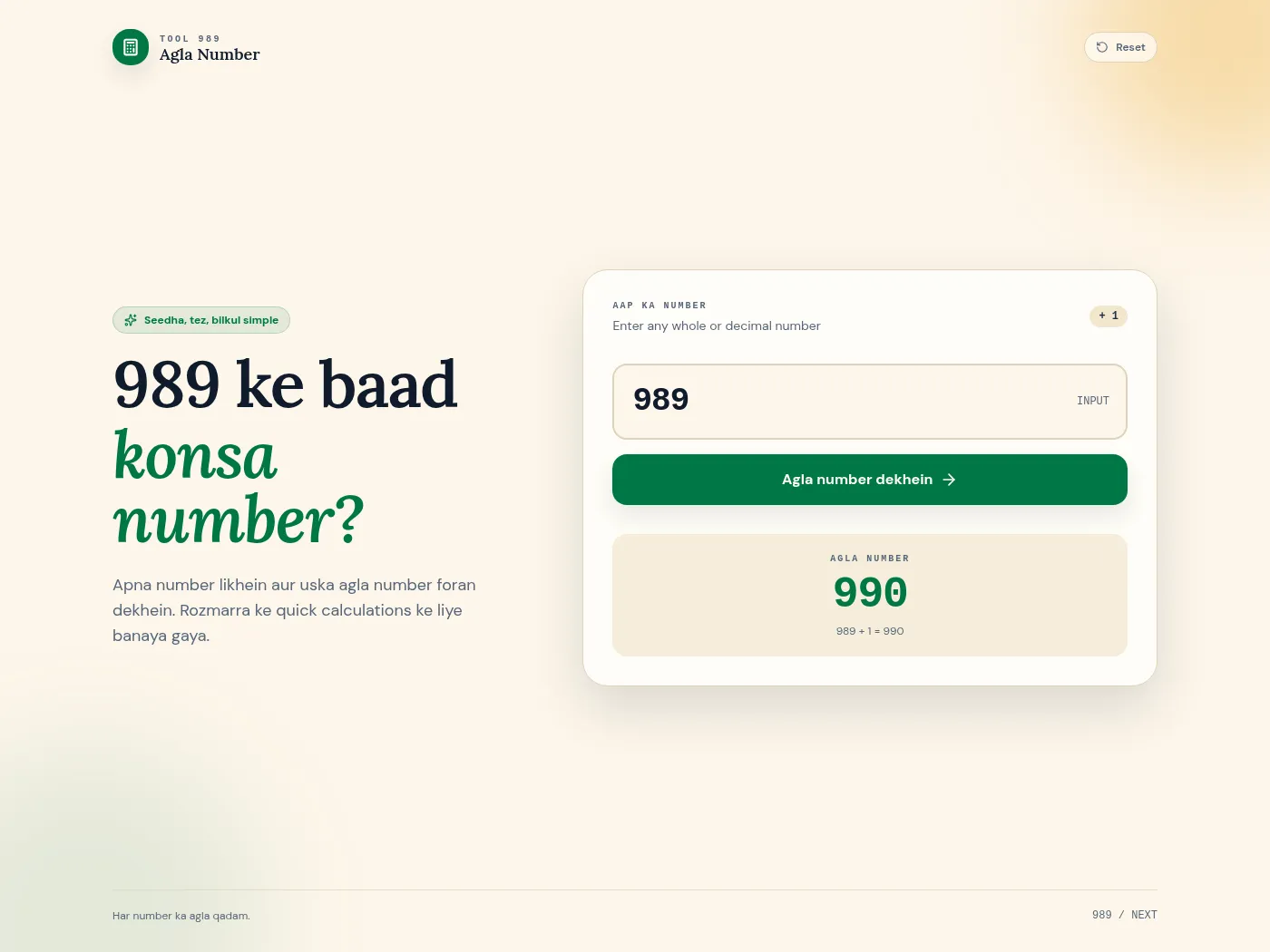 Project 989