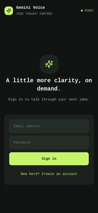 Gemini Voice Assistant