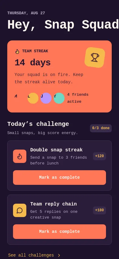 SnapScore Boost