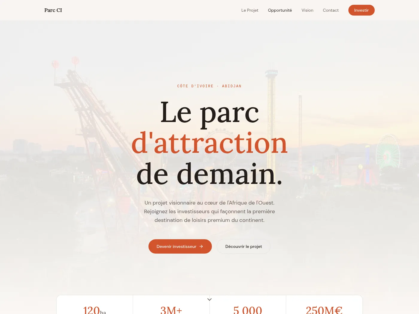 IvoryCoast Park Finder