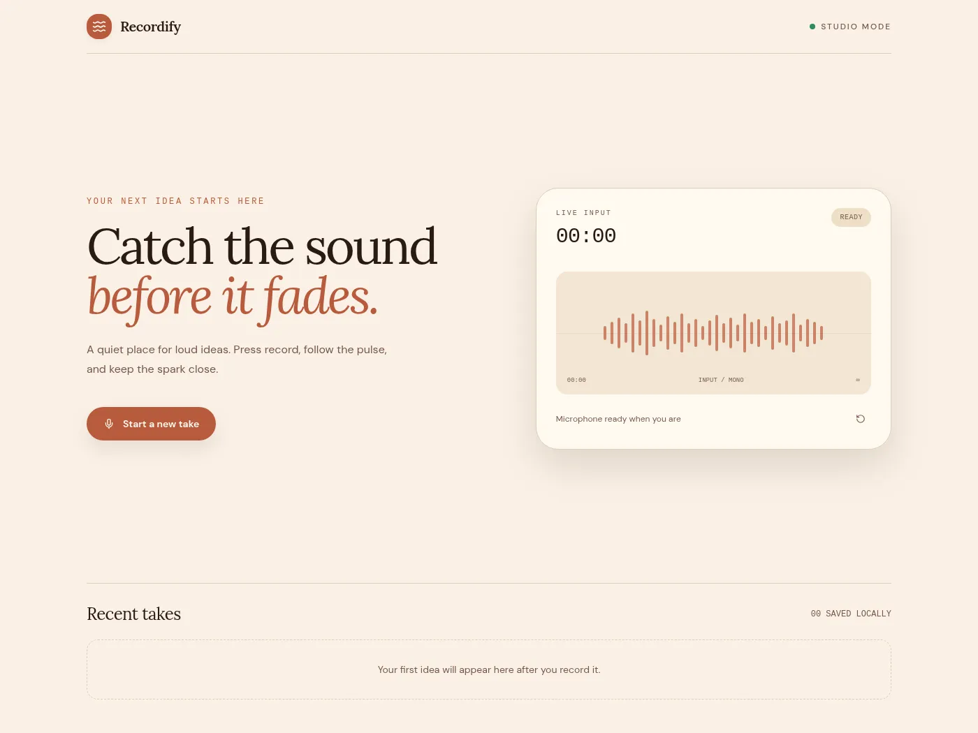 Recordify Music Studio
