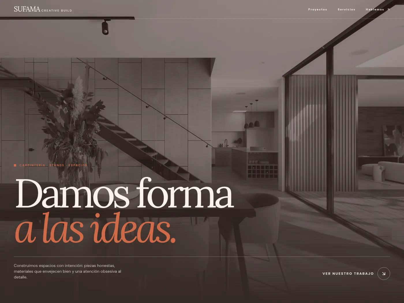 Sufama Creative Build Site