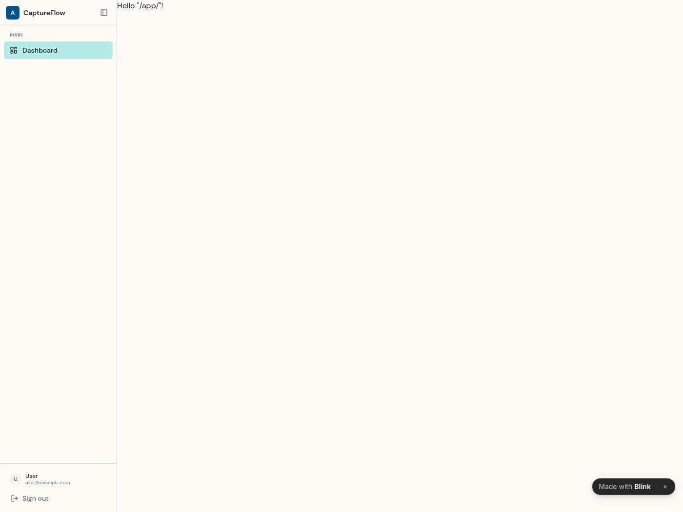CaptureFlow Productivity App
