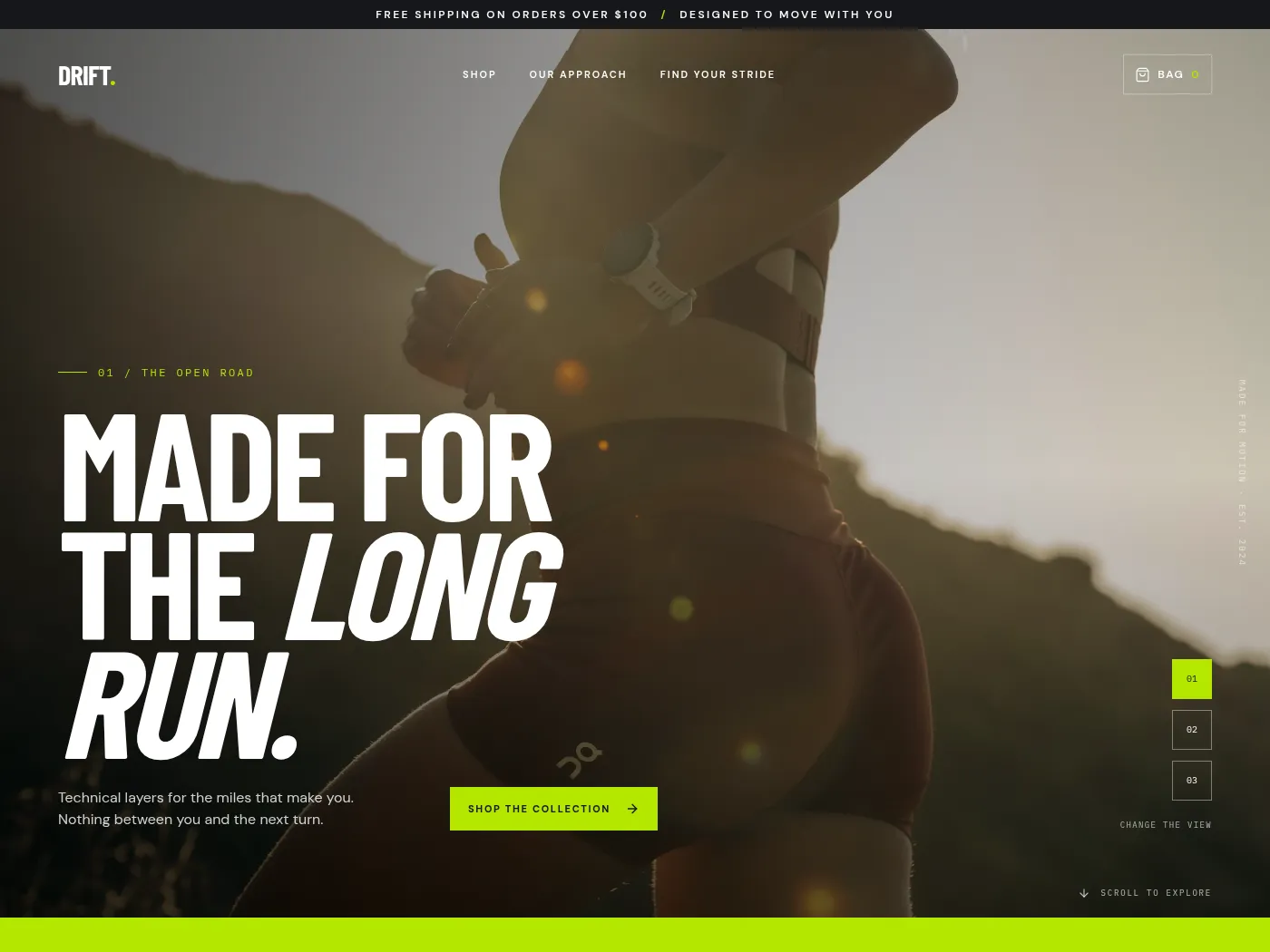 Dri-Fit Clothing Site