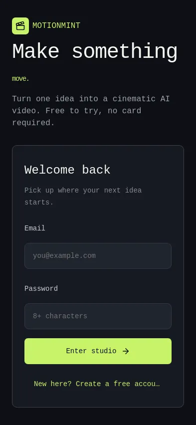 Free AI Video Maker