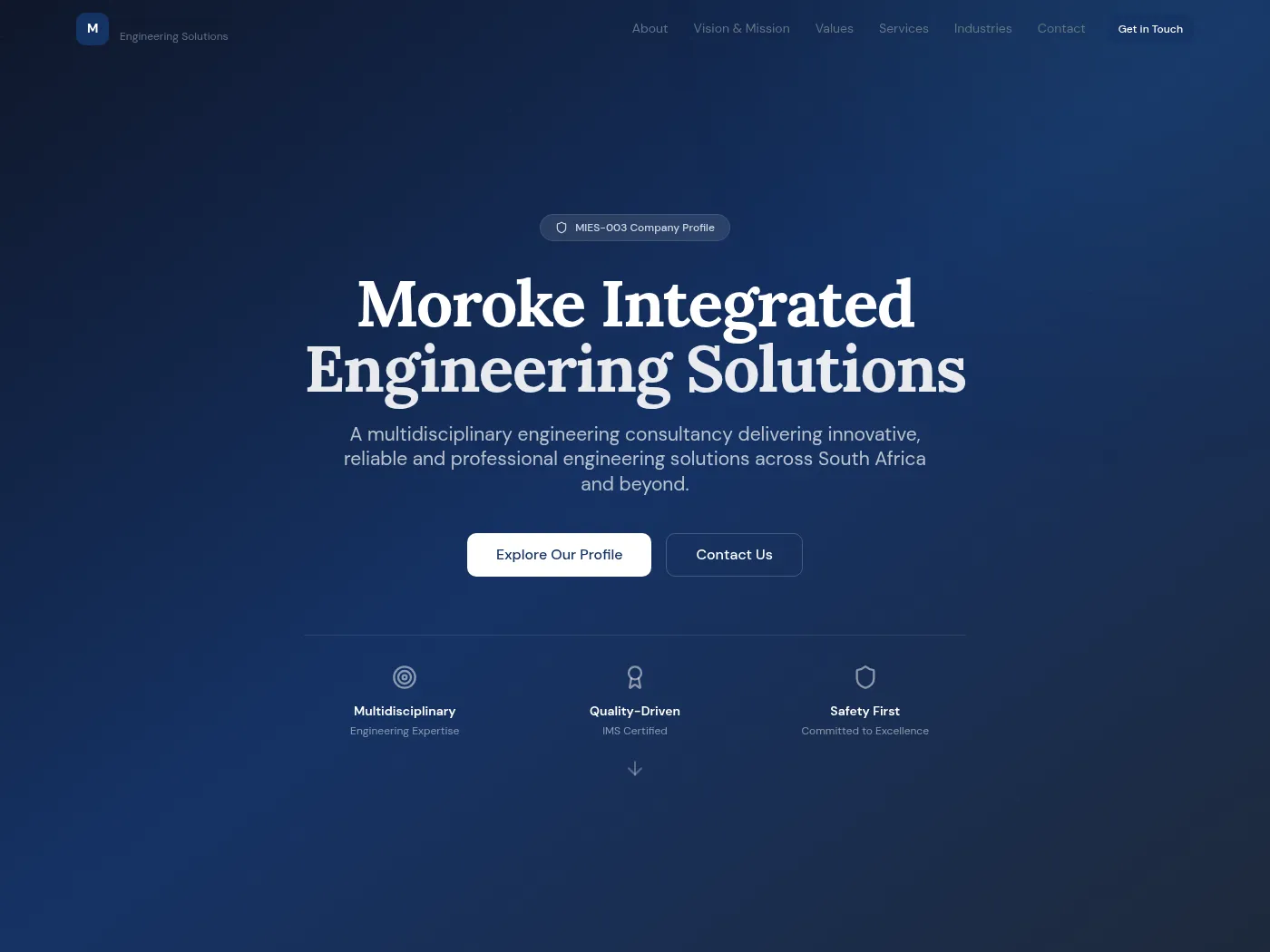 MIES Company Profile Web