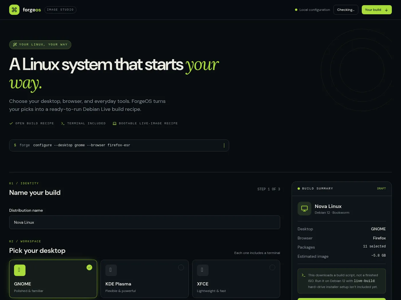 AI OS Generator