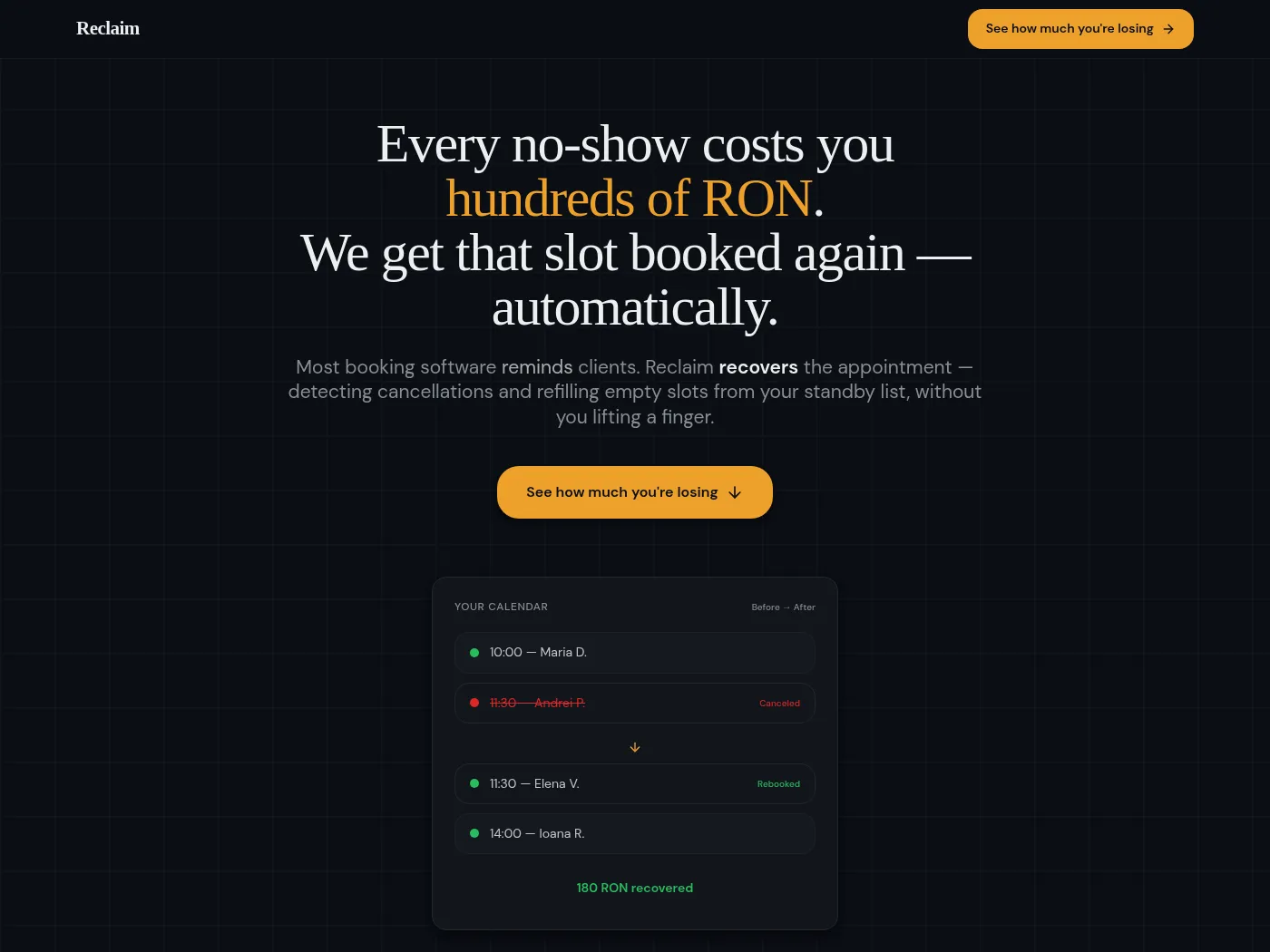 Revenue Recovery Site