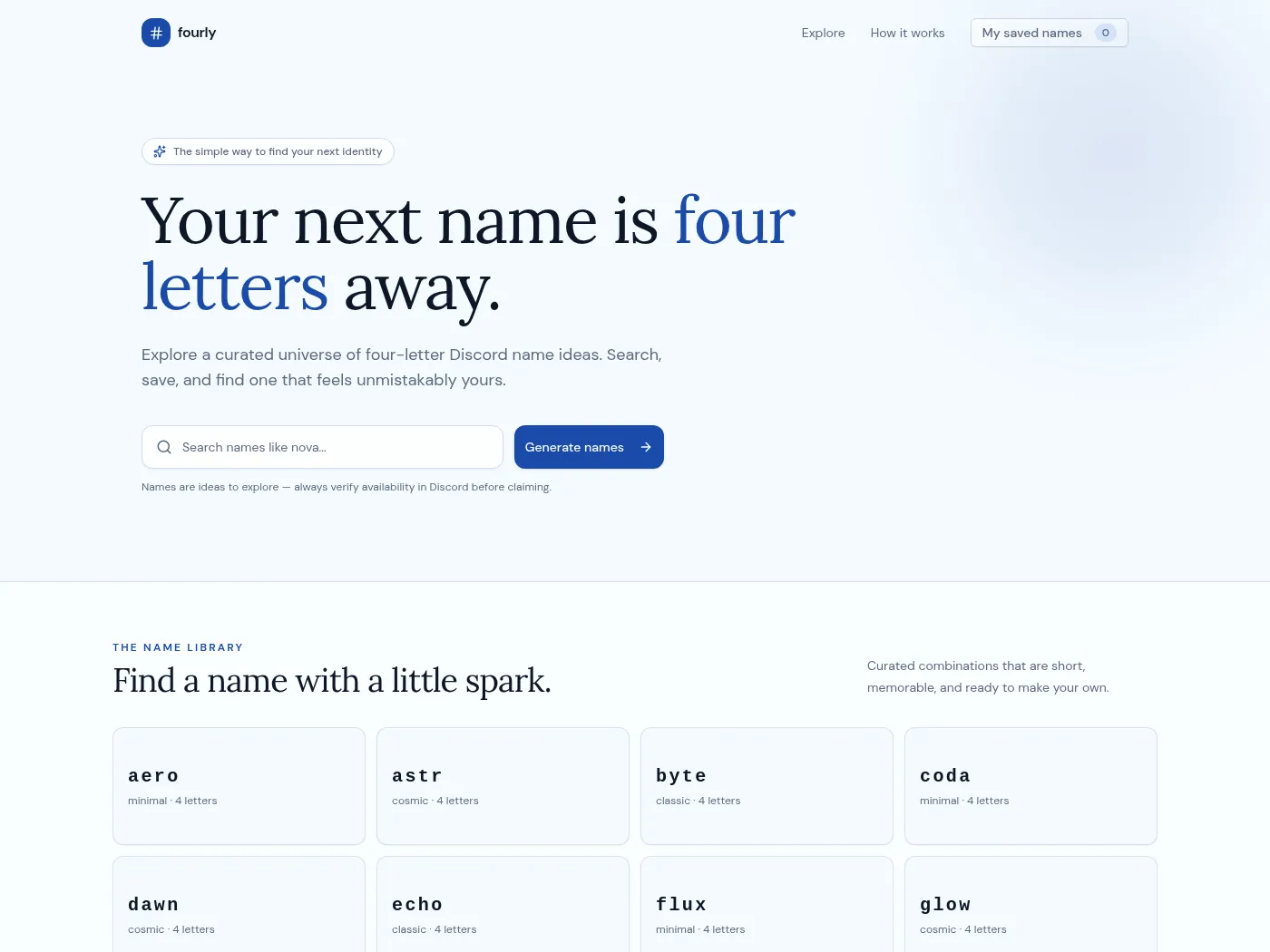 DC Four-Letter Finder