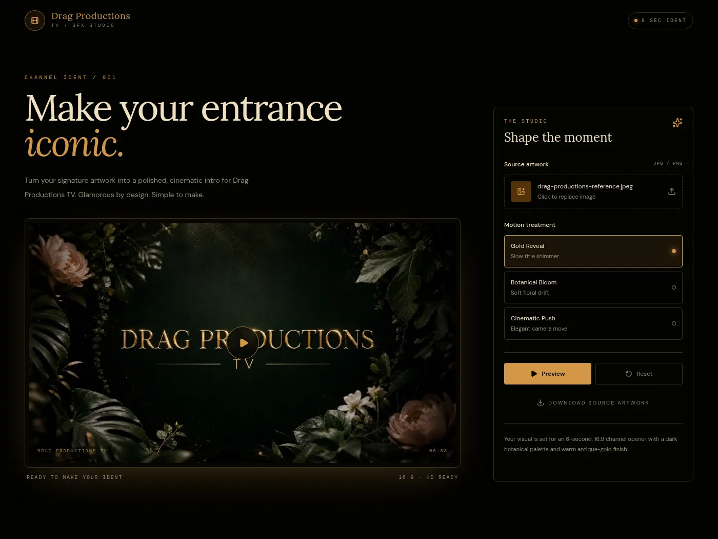 Drag Productions GFX Maker
