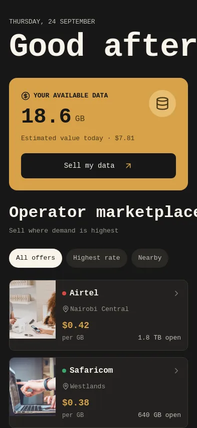 DataSwap Marketplace