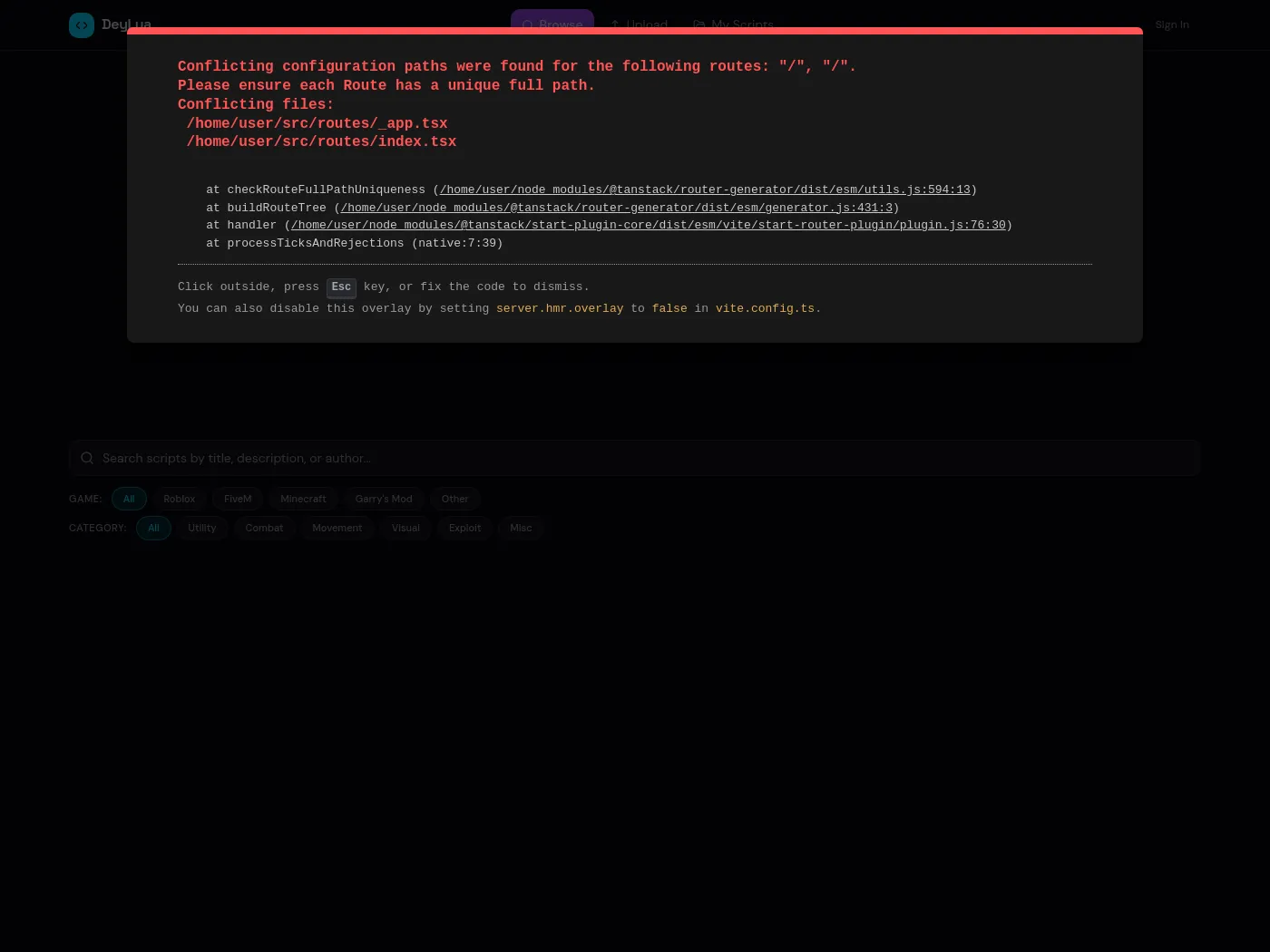 DeyLua Script Platform