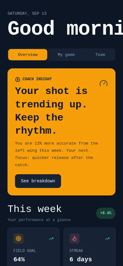 Smart Hoops Tracker
