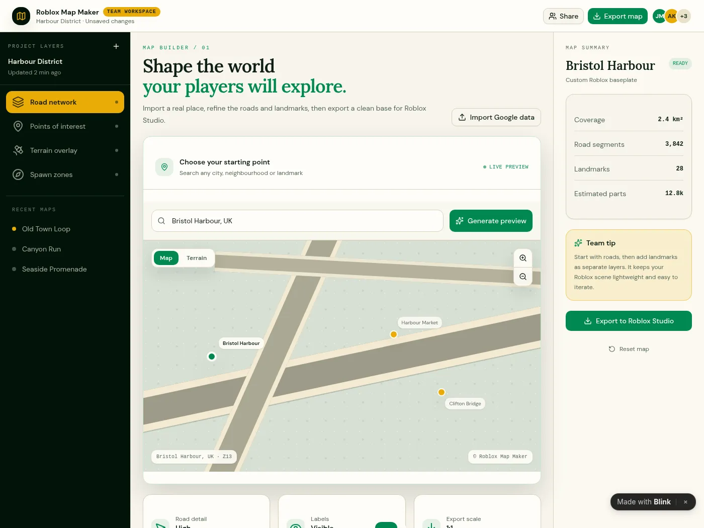 Roblox Map Maker
