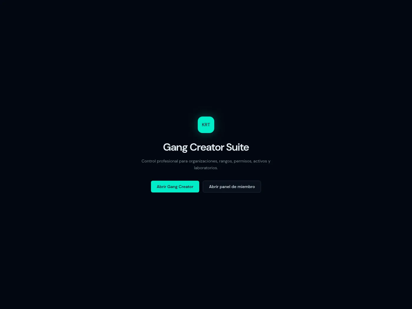 KRT Gang Creator Suite