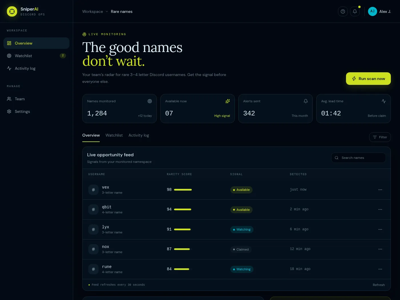 SniperAI for Discord