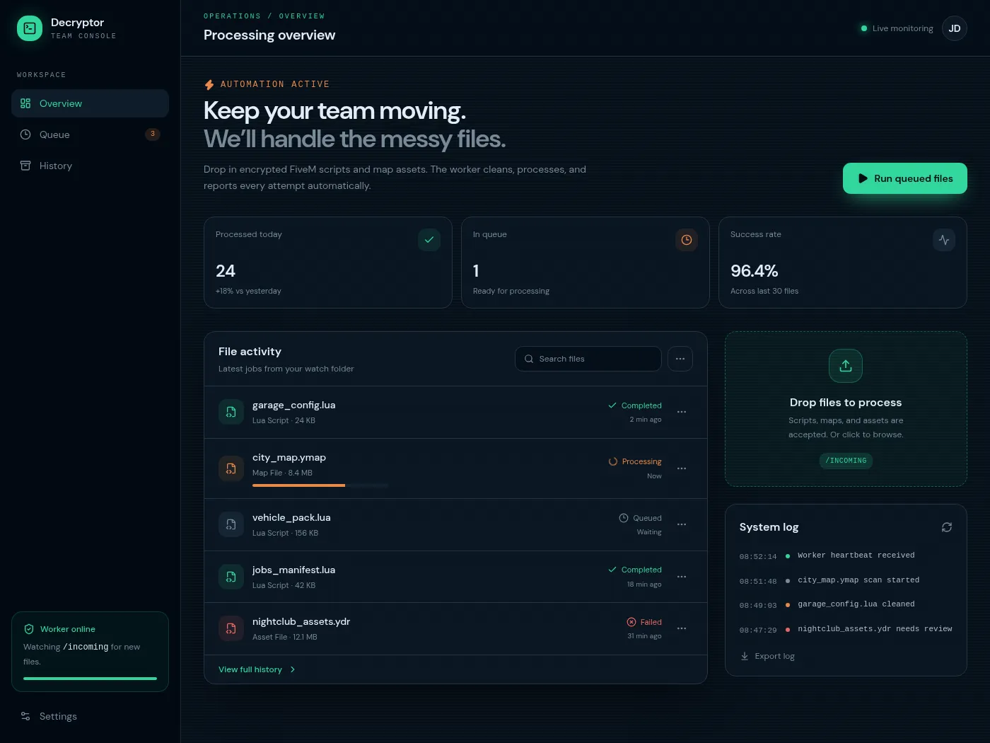 FiveM Auto Decrypter