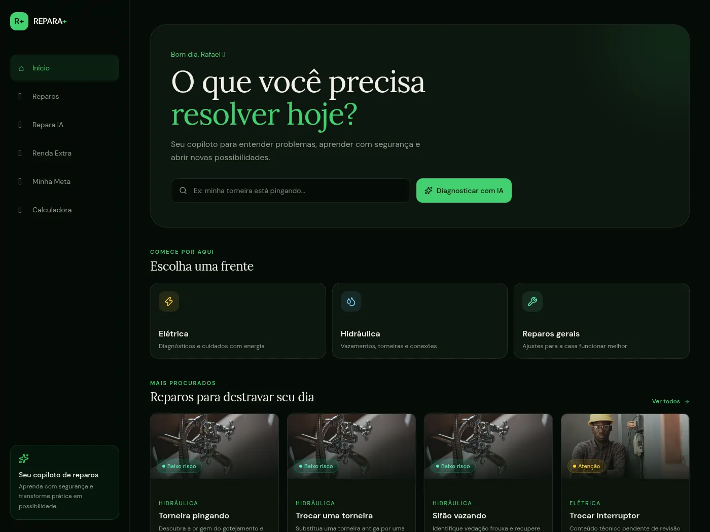 REPARA+ Copiloto de Reparos
