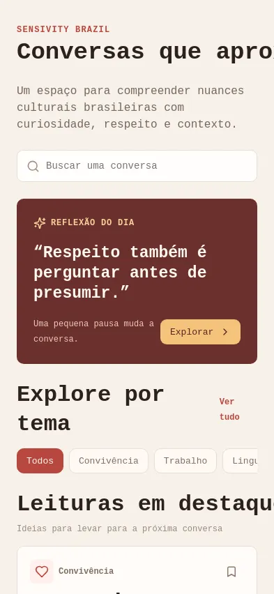 Sensivity Brazil