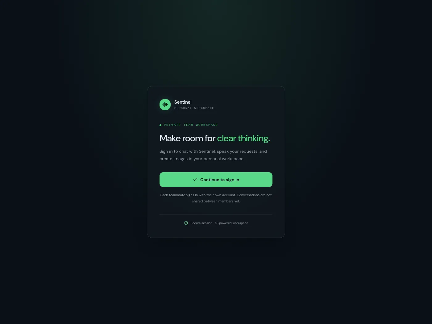 Sentinel AI Assistant