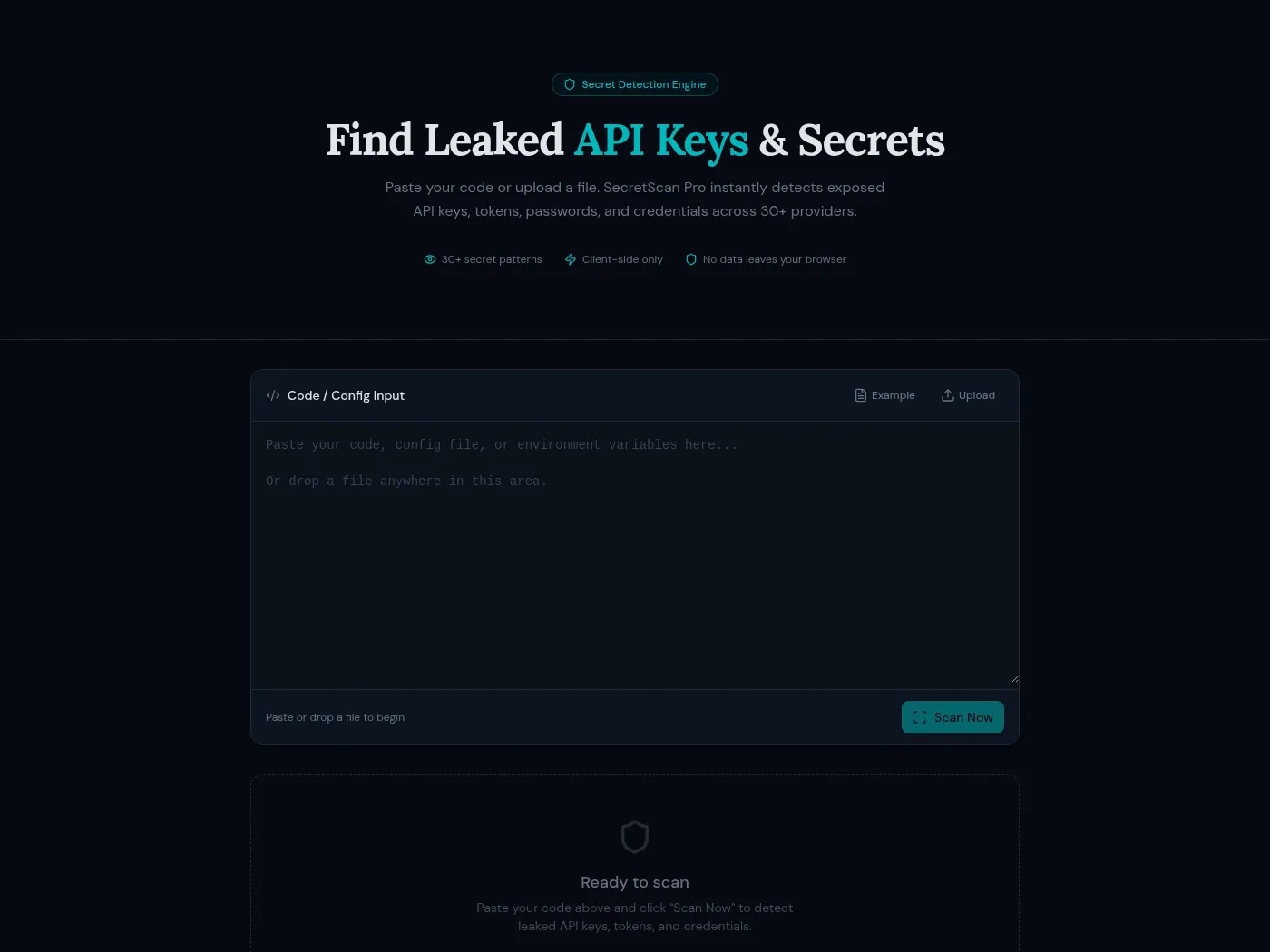SecretScan Pro