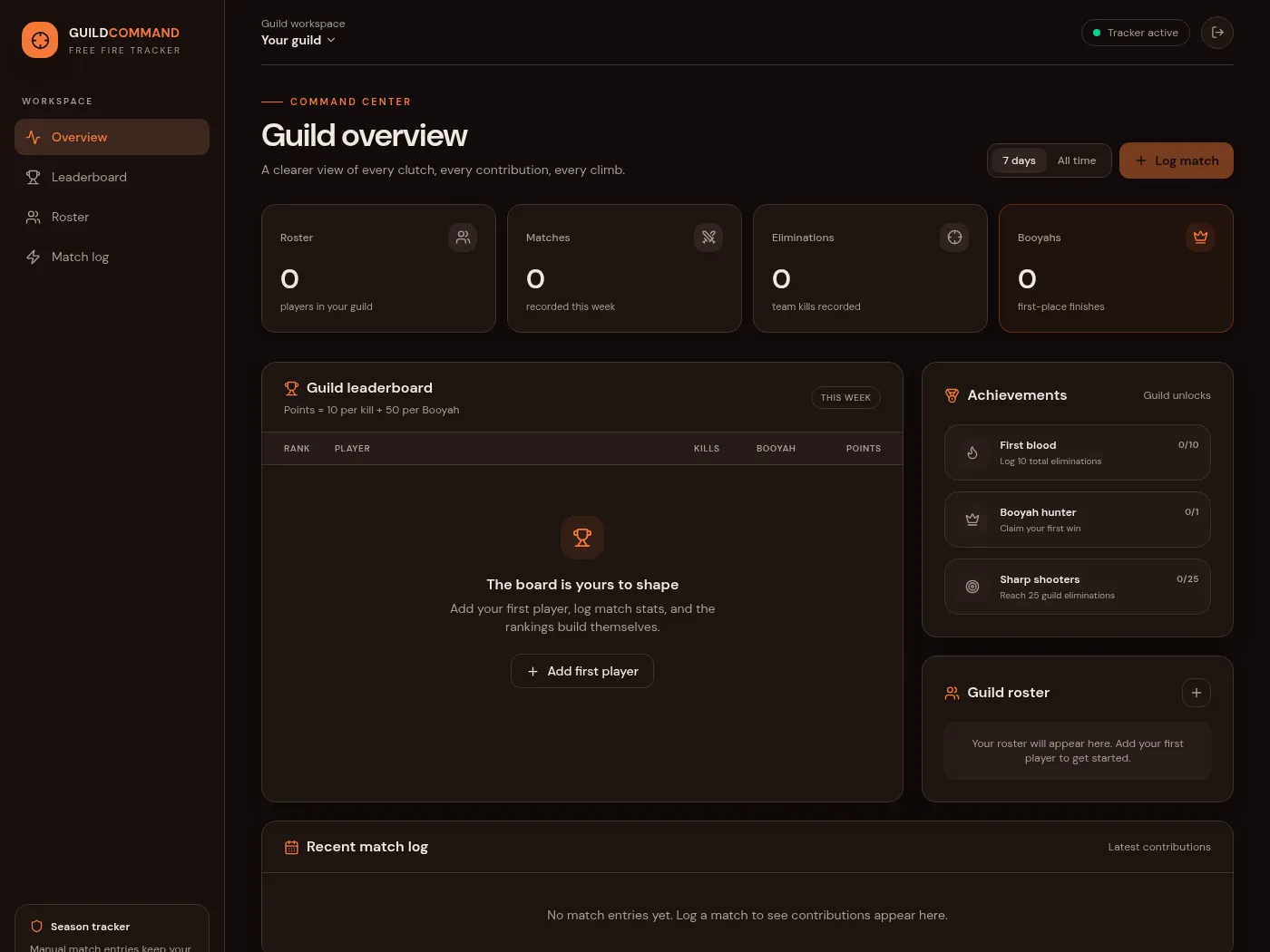 GuildBot Free Fire Tracker
